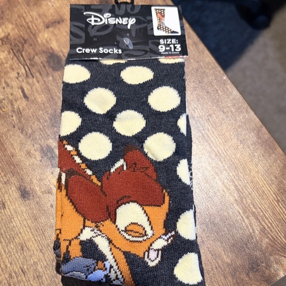 Disney | Underwear & Socks | Disney Bambi Crew Socks | Poshmark
